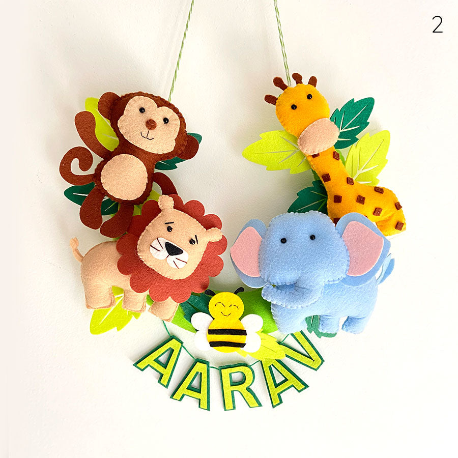 Newborn Baby Wild Jungle Animal Theme Gift Hamper Bundle Idea for Kids ...