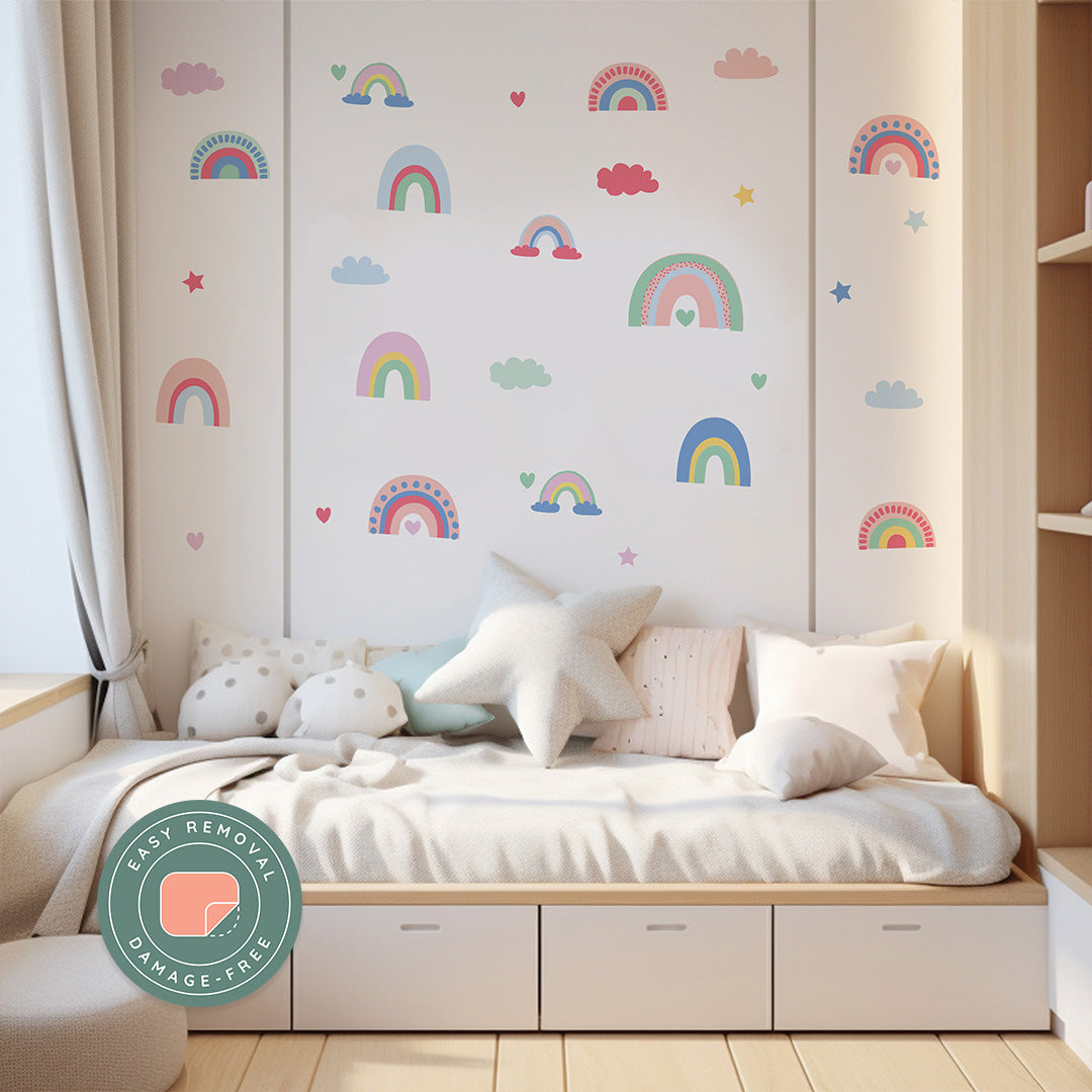 Nursery Wall Stickers Children's Room Decals Decorative Room Stickers ...