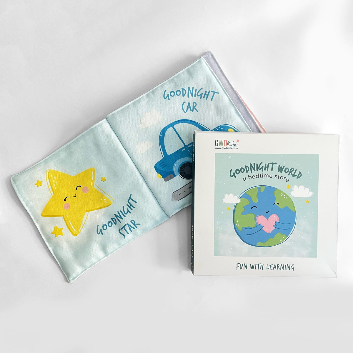 Goodnight World- Soft Book – GWD Kids