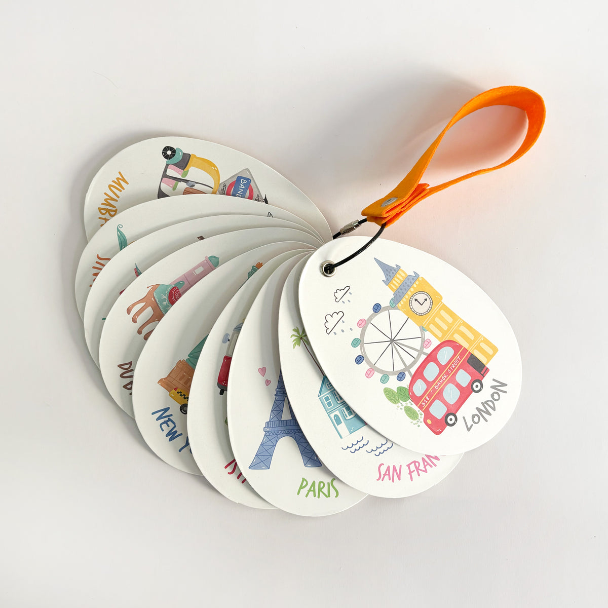 City Explorers Travel Cards For Toddlers – GWD Kids