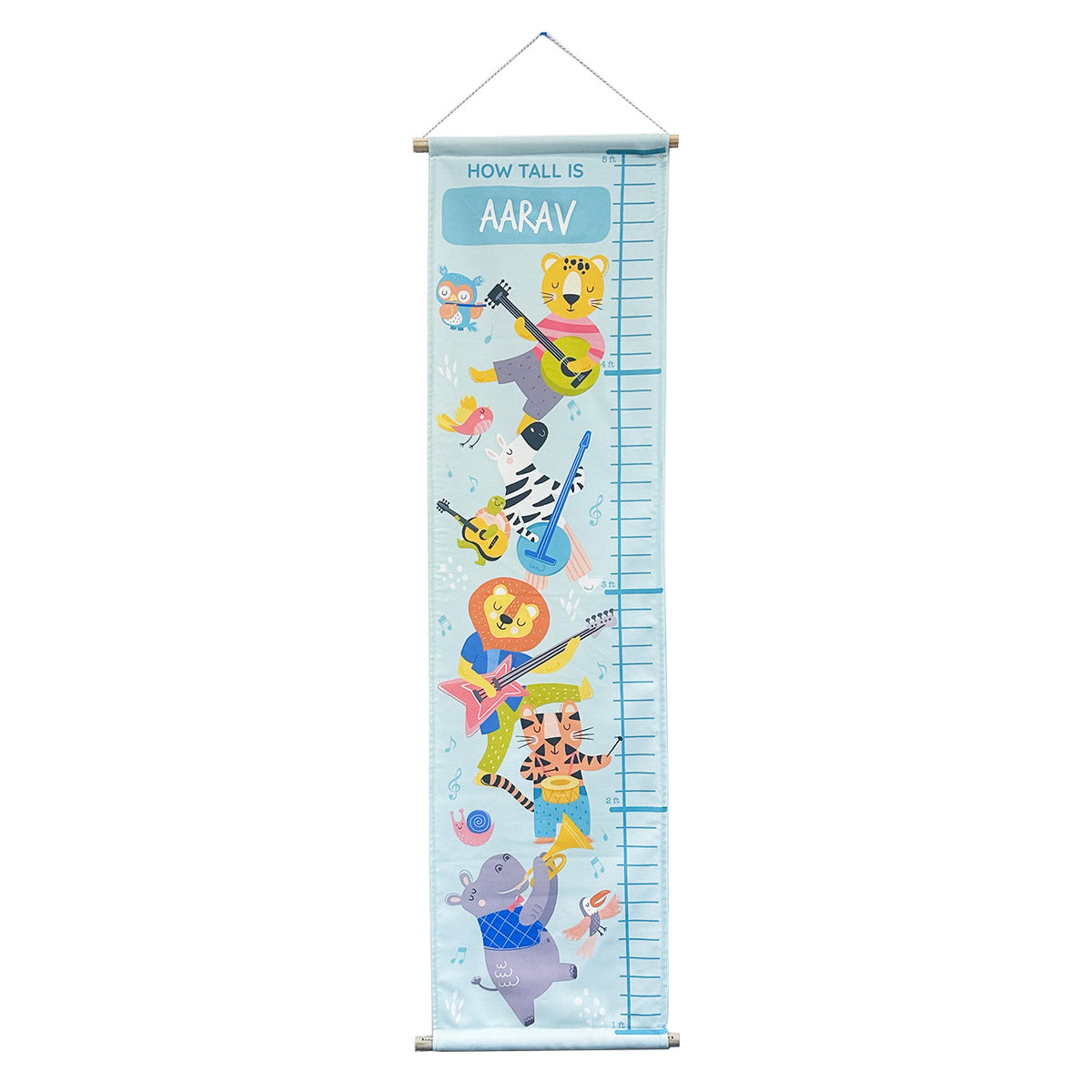Height Chart Growth Ruler Kids Baby Nursery Wall Growth Tracker – GWD Kids