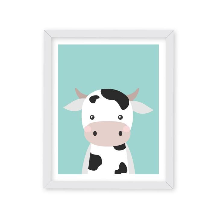Monochrome Animal Portrait Frames Set – GWD Kids