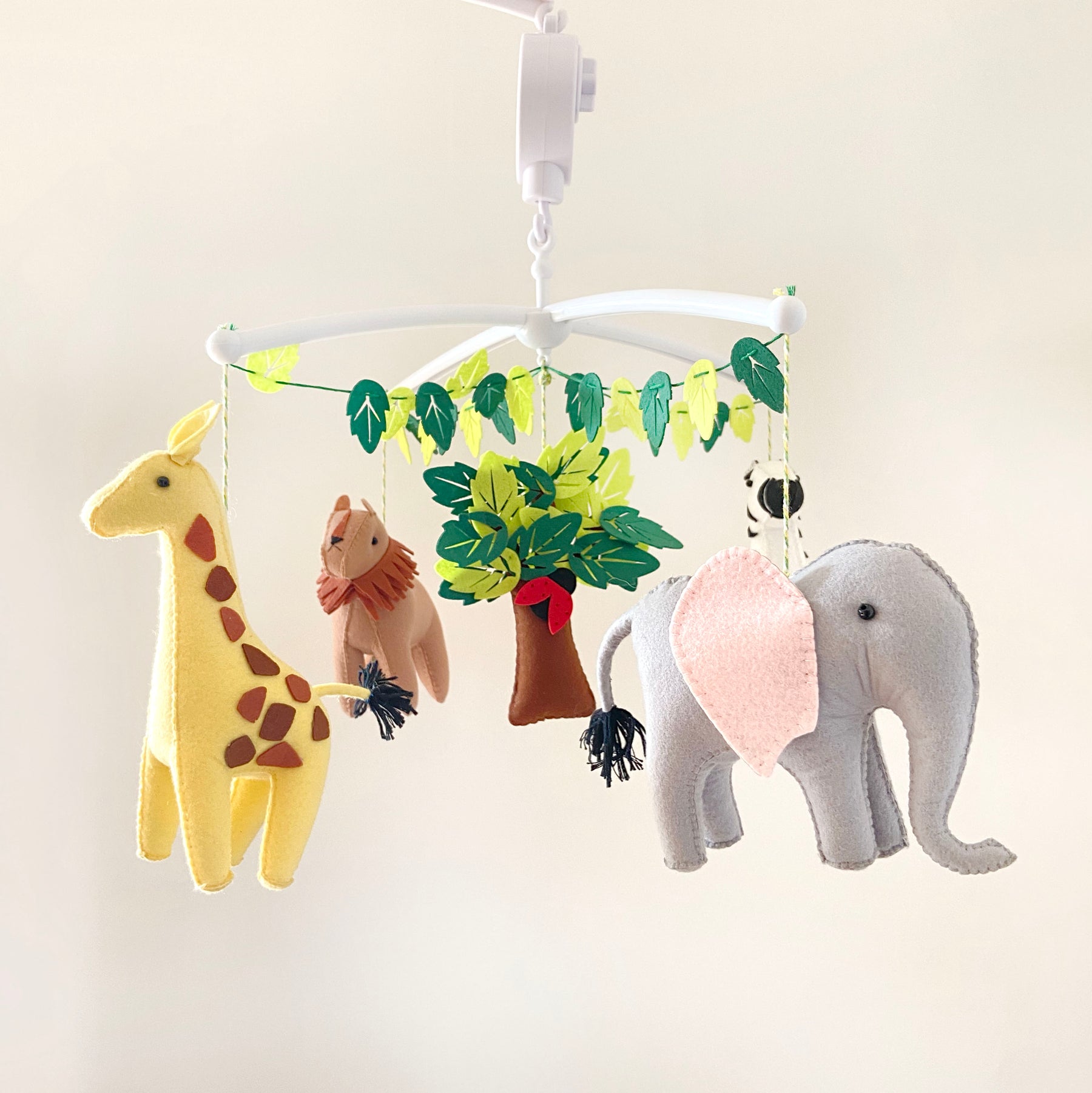 Musical Baby Felt hanging Cot Mobiles & Garlands For Baby Nursery Crib ...